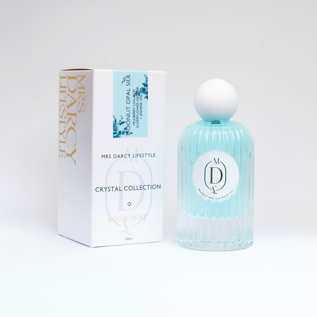 Room Mist Moonlit Opal Silk - Mulberry Lollipop, Elderflower Nectar + – MRS DARCY