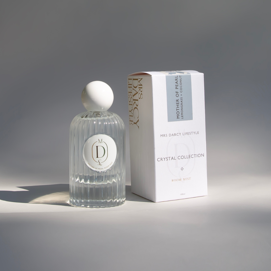 Room Mist Mother of Pearl - Lemongrass + Coconut – MRS DARCY